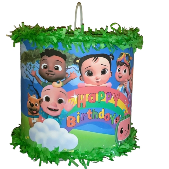 Hand Crafted | Party Supplies | Cocomelon Pinata | Poshmark